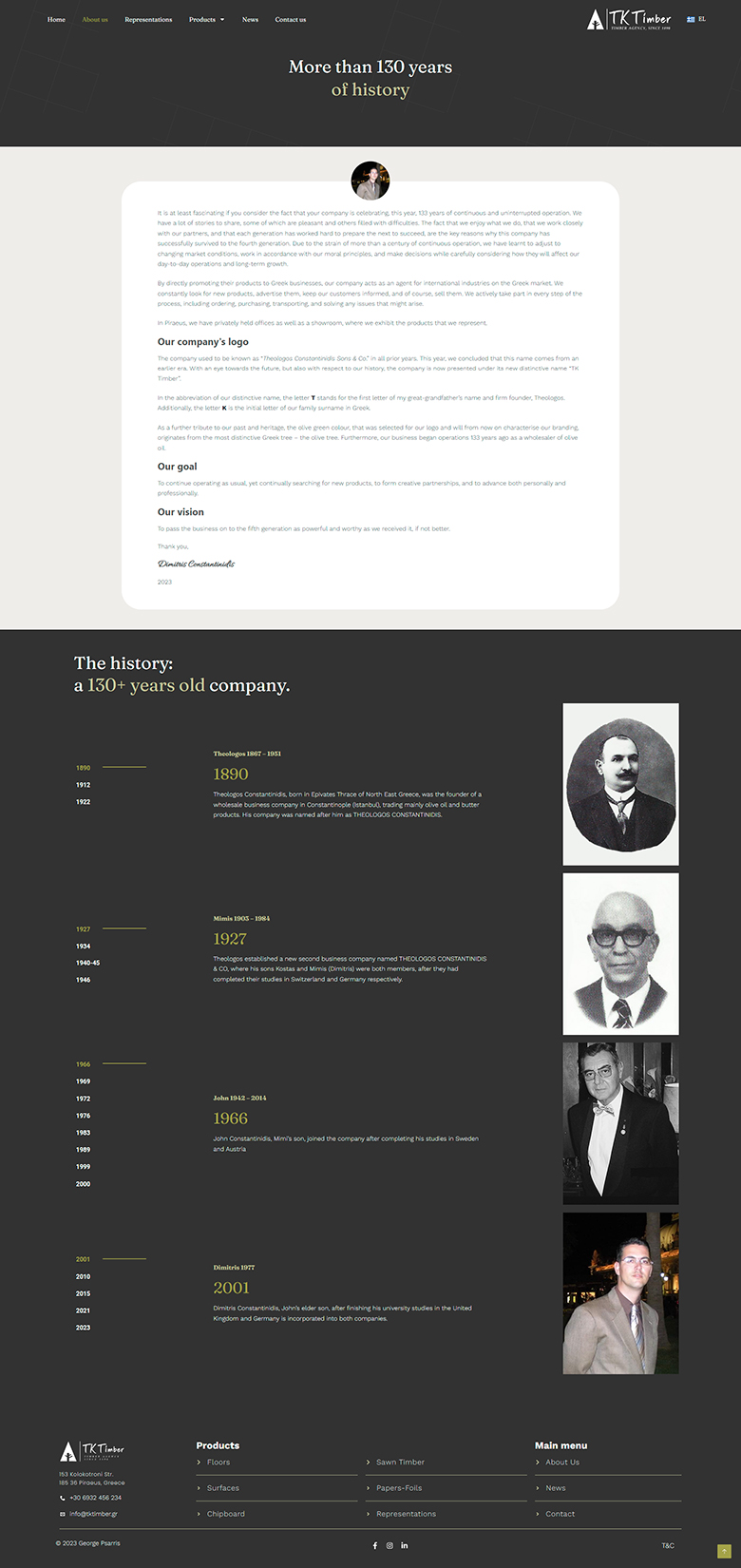 TK Timber - George Psarris